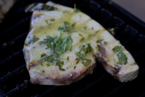 Lemon Garlic Basil Swordfish Steaks | For A Digestive Peace of Mind ...
