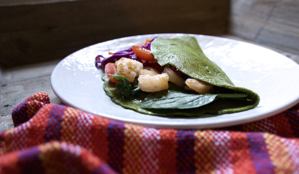 Nourishing Spinach Crepe | For A Digestive Peace of Mind—Kate Scarlata RDN