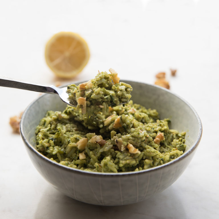 Quick and Easy Spinach ‘Risotto’ | For A Digestive Peace of Mind—Kate ...